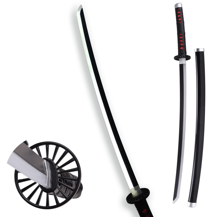Demon Slayer Tanjiro Kamado Metal Katana LED Sword – SWORDVERSE