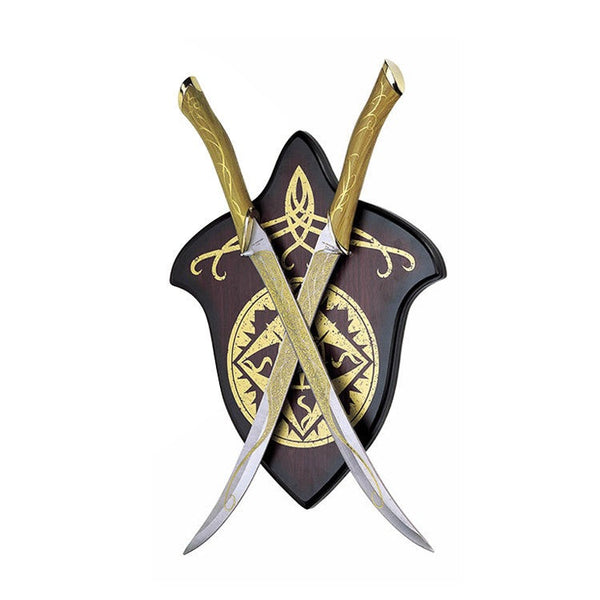 Lord of the Rings Metal Legolas Knives of the Elf Deluxe Edition ...