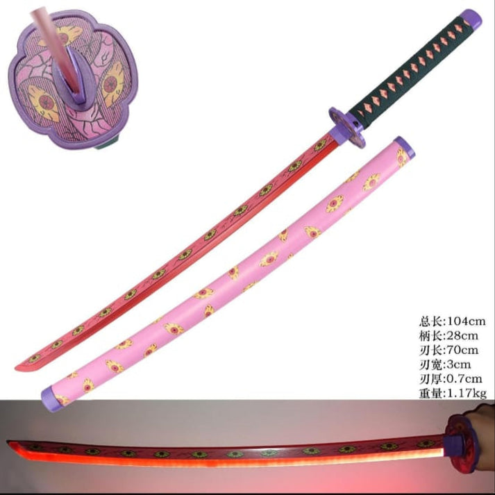 Demon Slayer Kokushibo Metal Katana LED Sword – SWORDVERSE